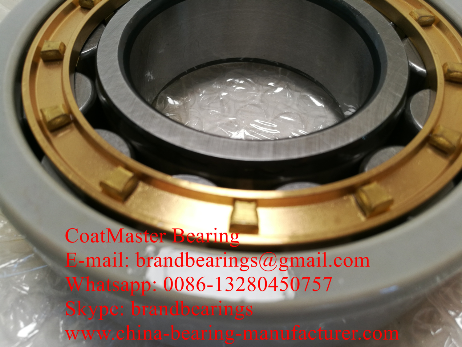 Grade P6 Electrically Insulated Bearing NU216 ECM/P64VA301 Cylindrical ...